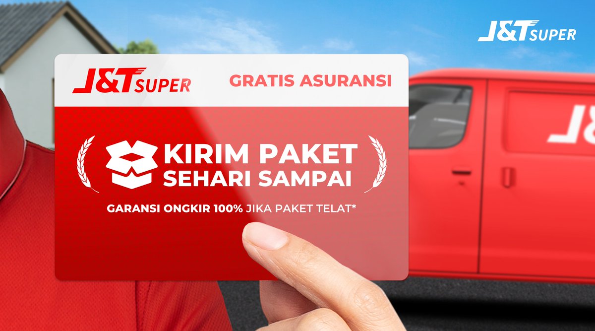 J&T Express Indonesia on Twitter: "#JNTSuper jaminan kirim paket sehari sampai dan gratis ...