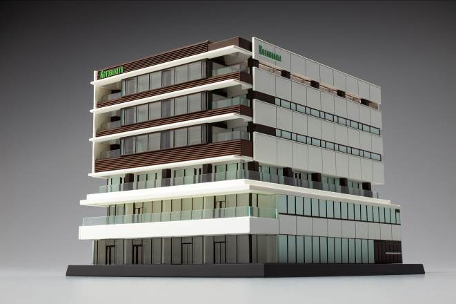 HOBBY Watch on Twitter: "コトブキヤの本社が1/300スケールプラモ化決定！ 「コトコレ2023」ではデコマスも展示 https://hobby.watch ...