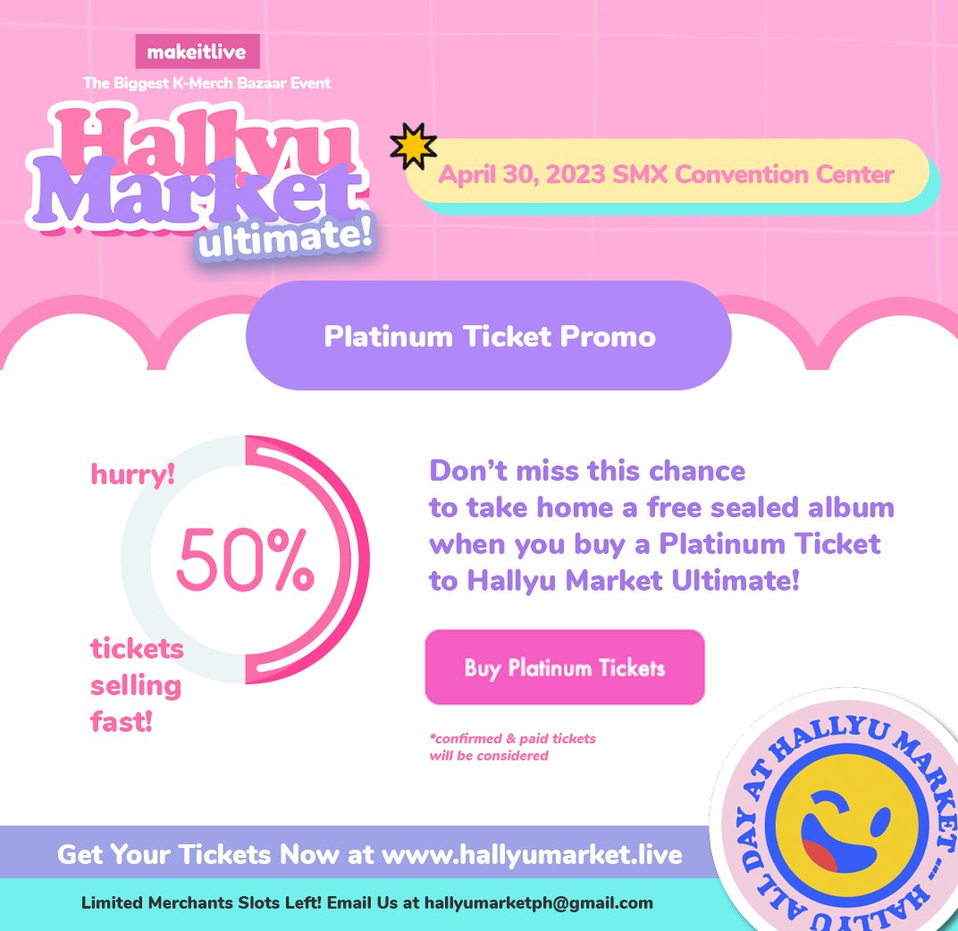 makeitlive on Twitter: "Don't miss this chance to take home a free sealed album when you ...