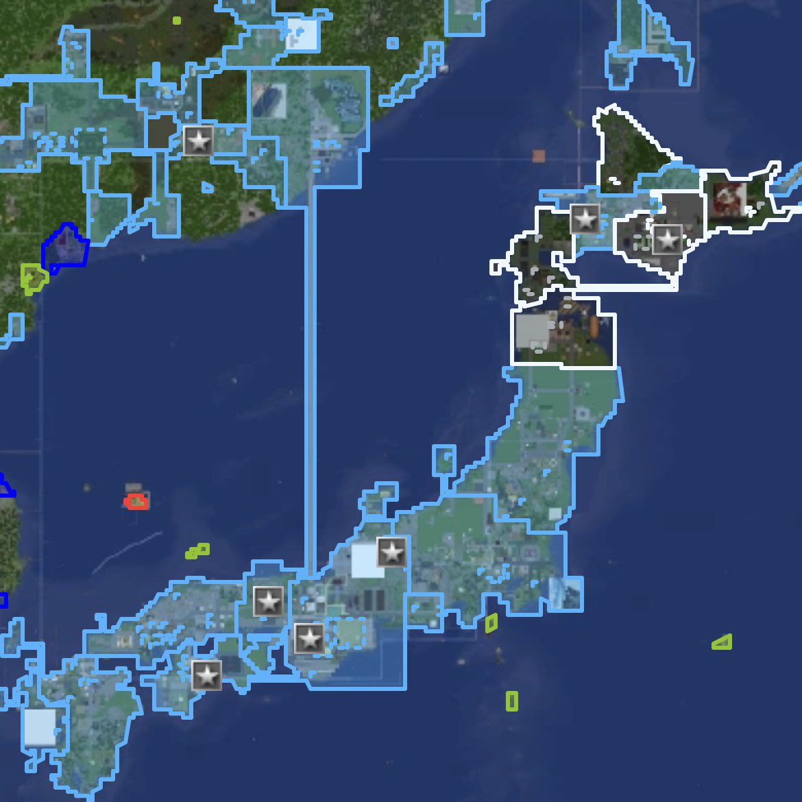 大和連邦（EarthMC）【公式】 on Twitter: "「日本海大橋」 EMC最大面積である2つの町、京都（大和国首都）とJDM（大陸玄関口）を結ぶ大橋。 📌全長は1,570ブロック ...