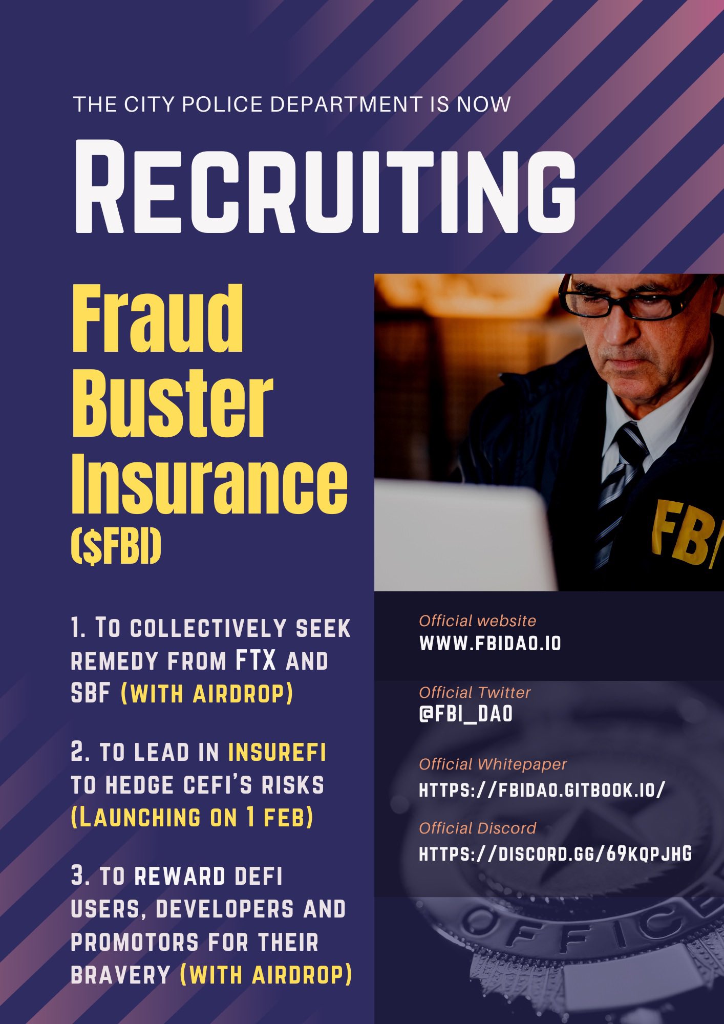 Fraud Buster Insurance (@FBI_DAO) / Twitter