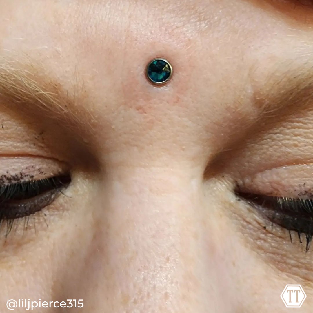 Microdermal Piercing Eye