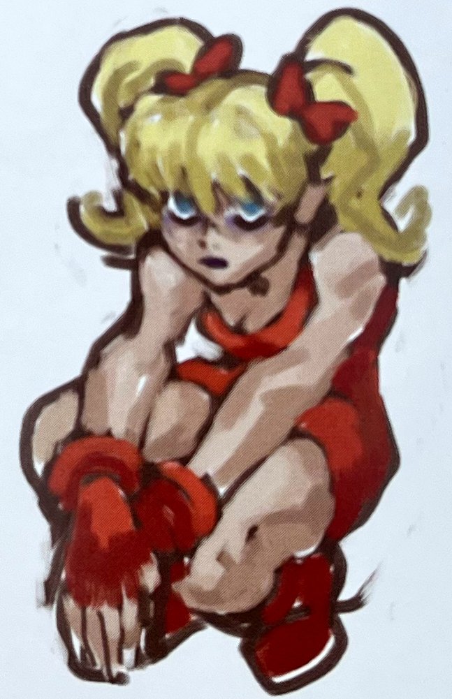 Daily Street Fighter 3 Art on Twitter: "Effie rough illustration artwork Artwork by Kinu ...