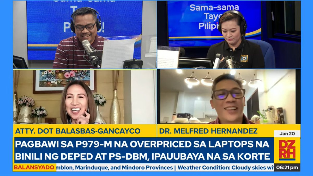 DZRH NEWS on Twitter: "Atty. Dot Balasbas-Gancayco sa “Sama-Sama Together: The UP Concert Chorus ...