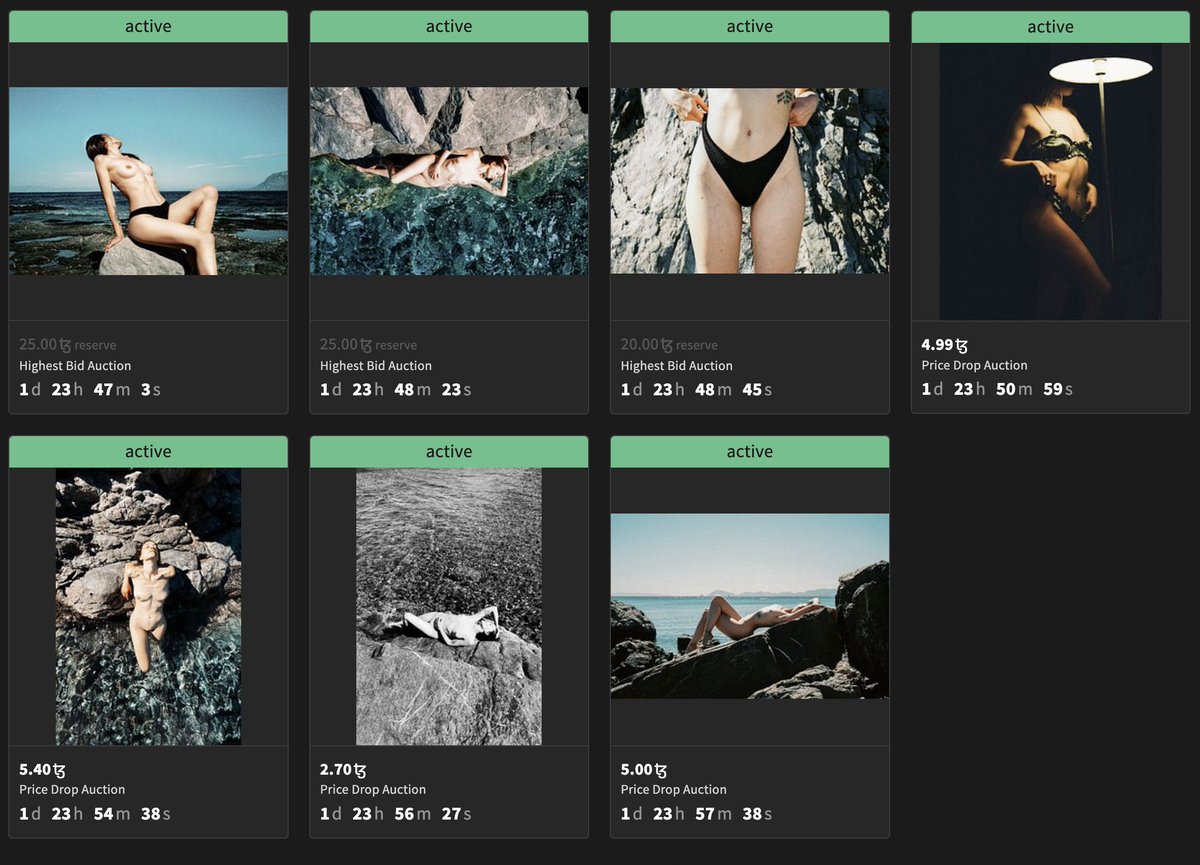 nylondrama on Twitter: "RT @nylondrama: 🚨Making way for new collections on #objkt! Have some ...