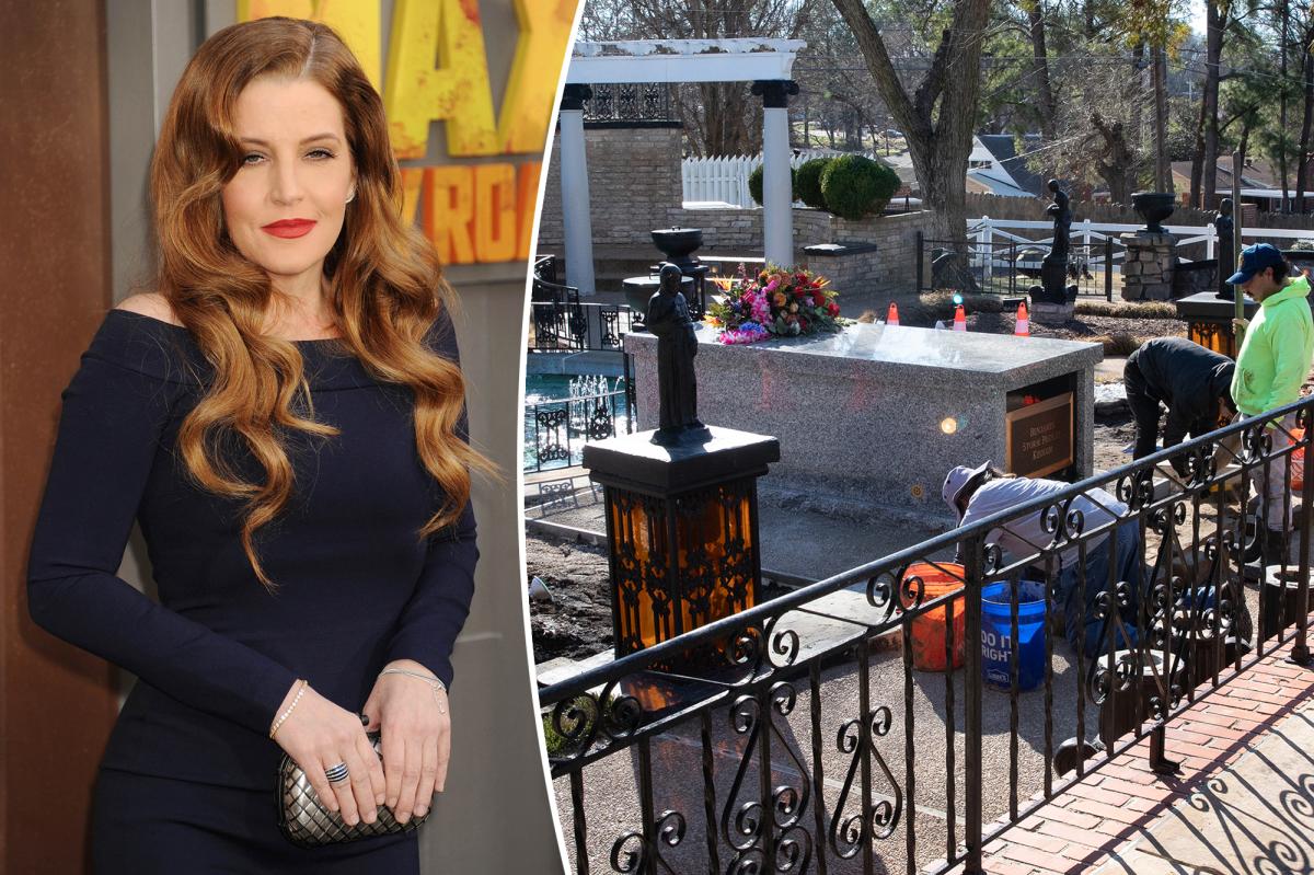 Page Six On Twitter Lisa Marie Presley Laid To Rest At Graceland Hot