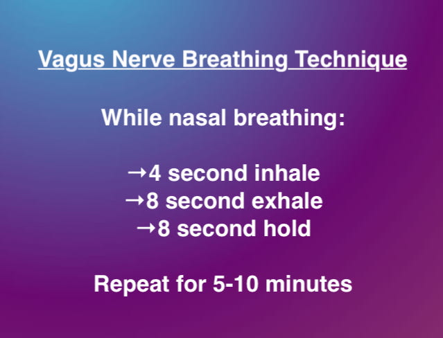 The #1 way to crush anxiety in under 10 minutes: - Thread from Andrew ...