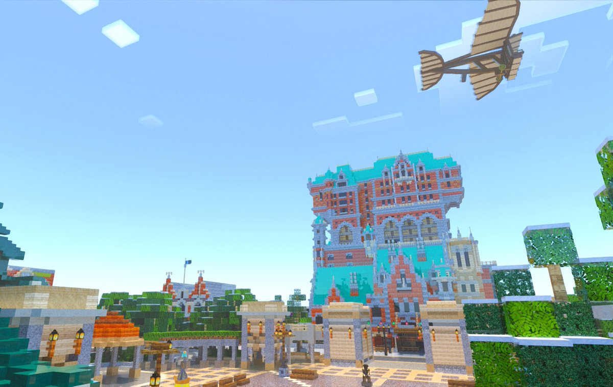 TDR再現｜Imagination Server on Twitter: "ゲームの中でも夢の国に居たい💭 #Minecraft #imaginationserver"