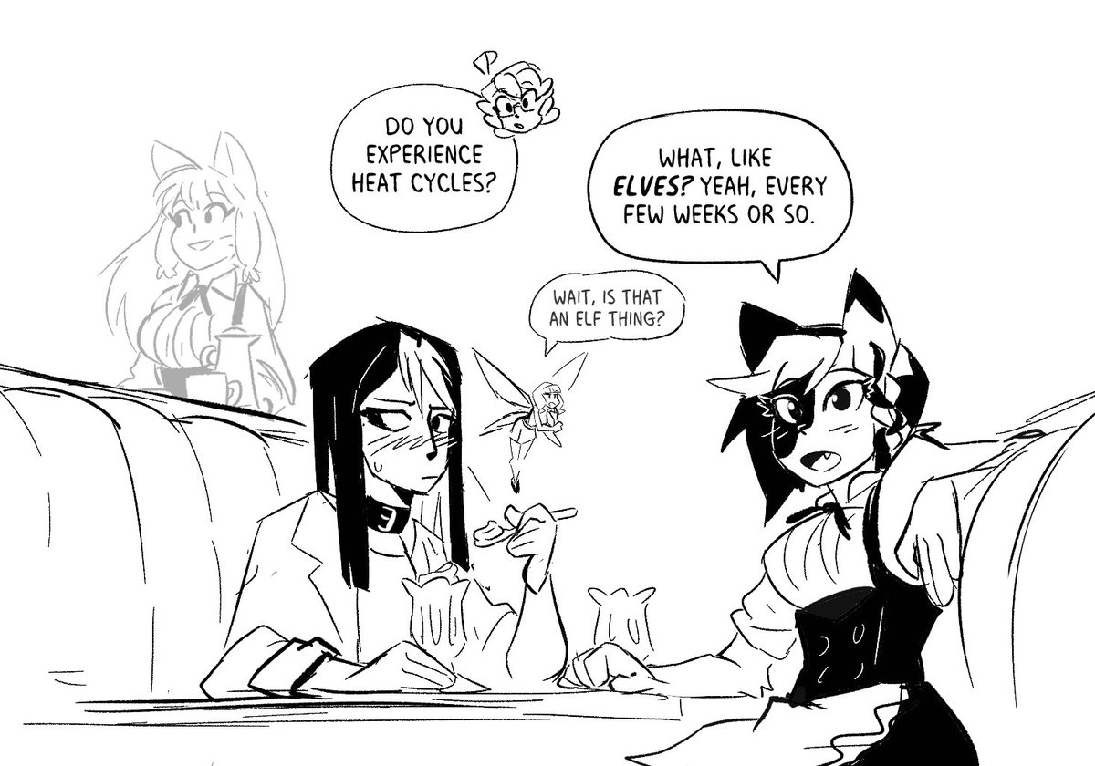 Spicymancer 🔞 on Twitter: "RT @spicymancer: Haunted City CYOA continues. Eclair conducts the ...