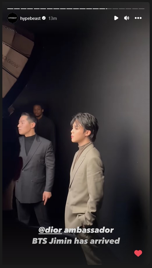 𝓦𝓸𝓸𝓫𝓲 ⁷ on Twitter: "BTS IG UPDATE: HOBI & JIMIN >>> hypebeast https://instagram.com/stories ...