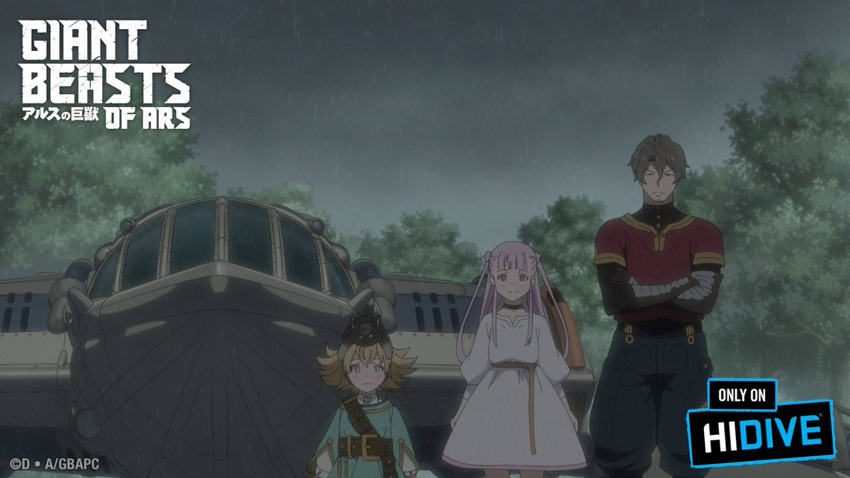 HIDIVE on Twitter: "Giant Beasts of ARS episode 3 is LIVE: https://loom.ly/jlA3VfE"
