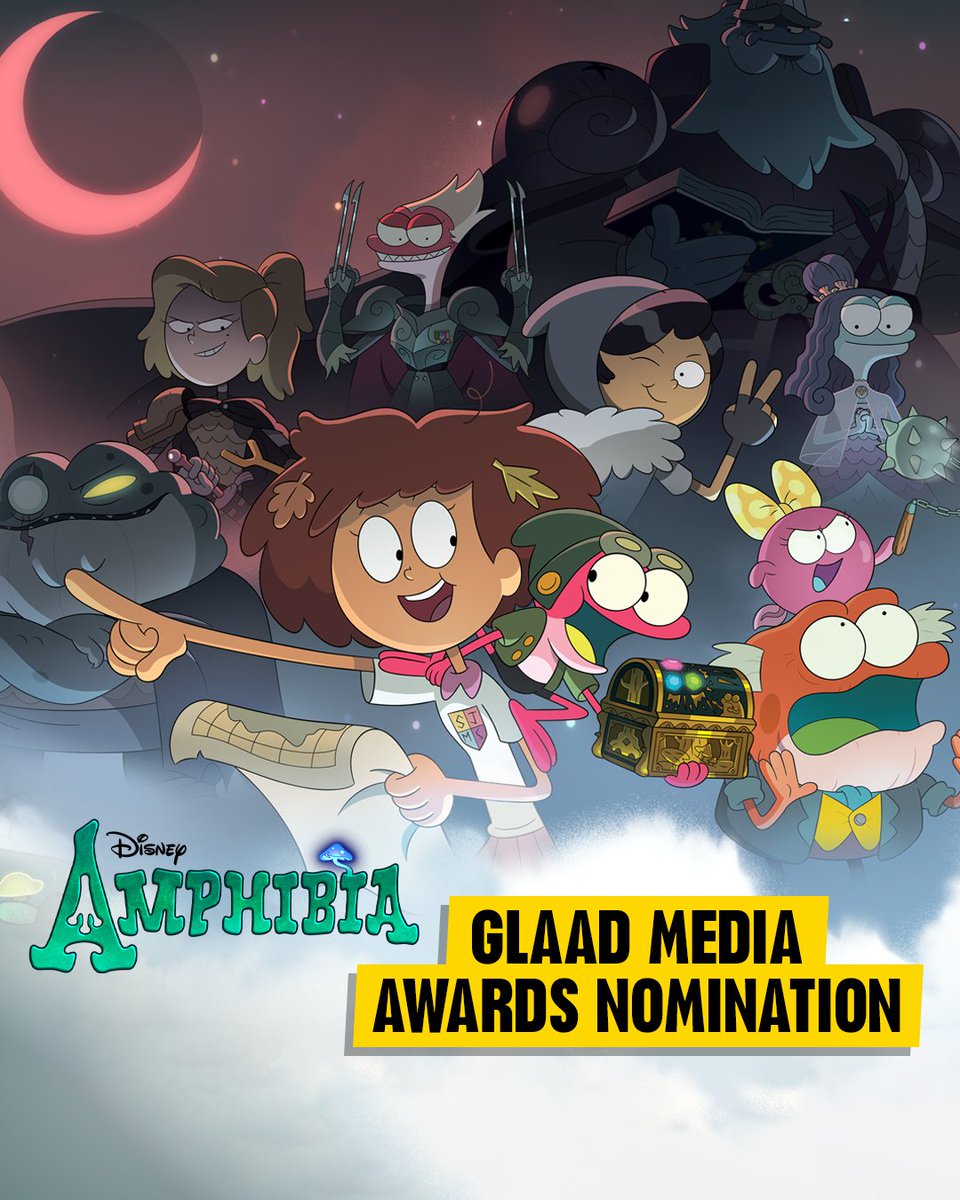 Disney TVA on Twitter: "We're thrilled to announce #Amphibia's #GLAADawards nomination
