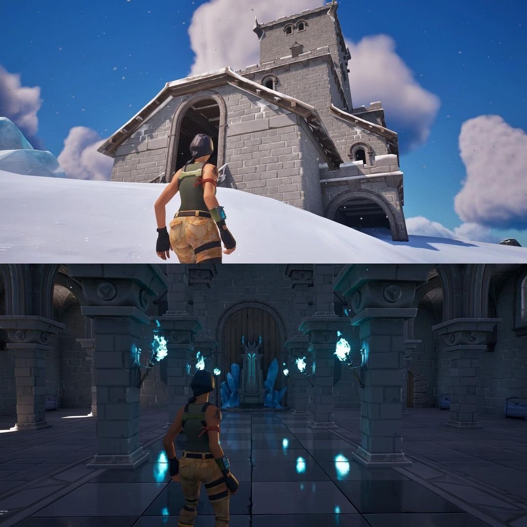 Fortnite News & Leaks on Twitter: "Fortnite Chapter 1 Map With Chapter 4 Graphics! 👀 (📷:dreddsy)"