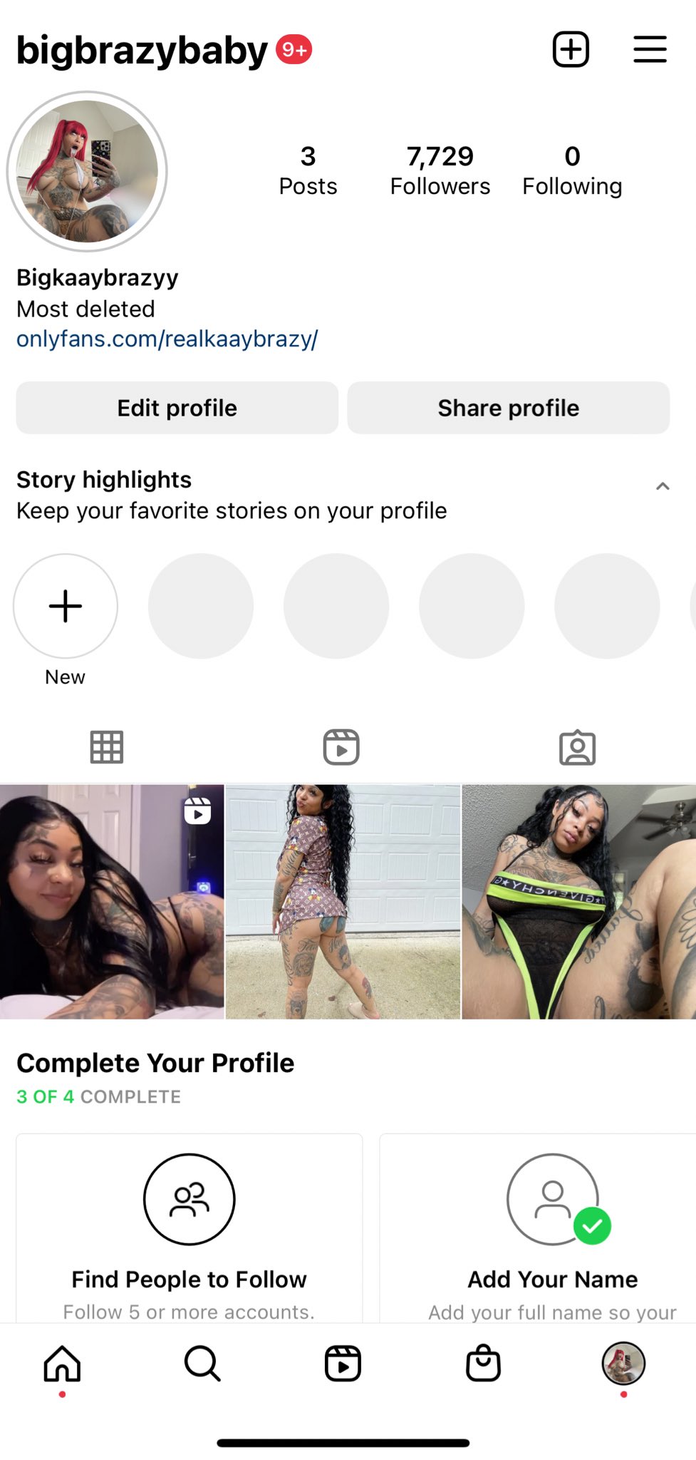 BigKaayBrazy on Twitter: "Add me on Instagram 🥰 https://t.co/18HcdCGPNA" / Twitter