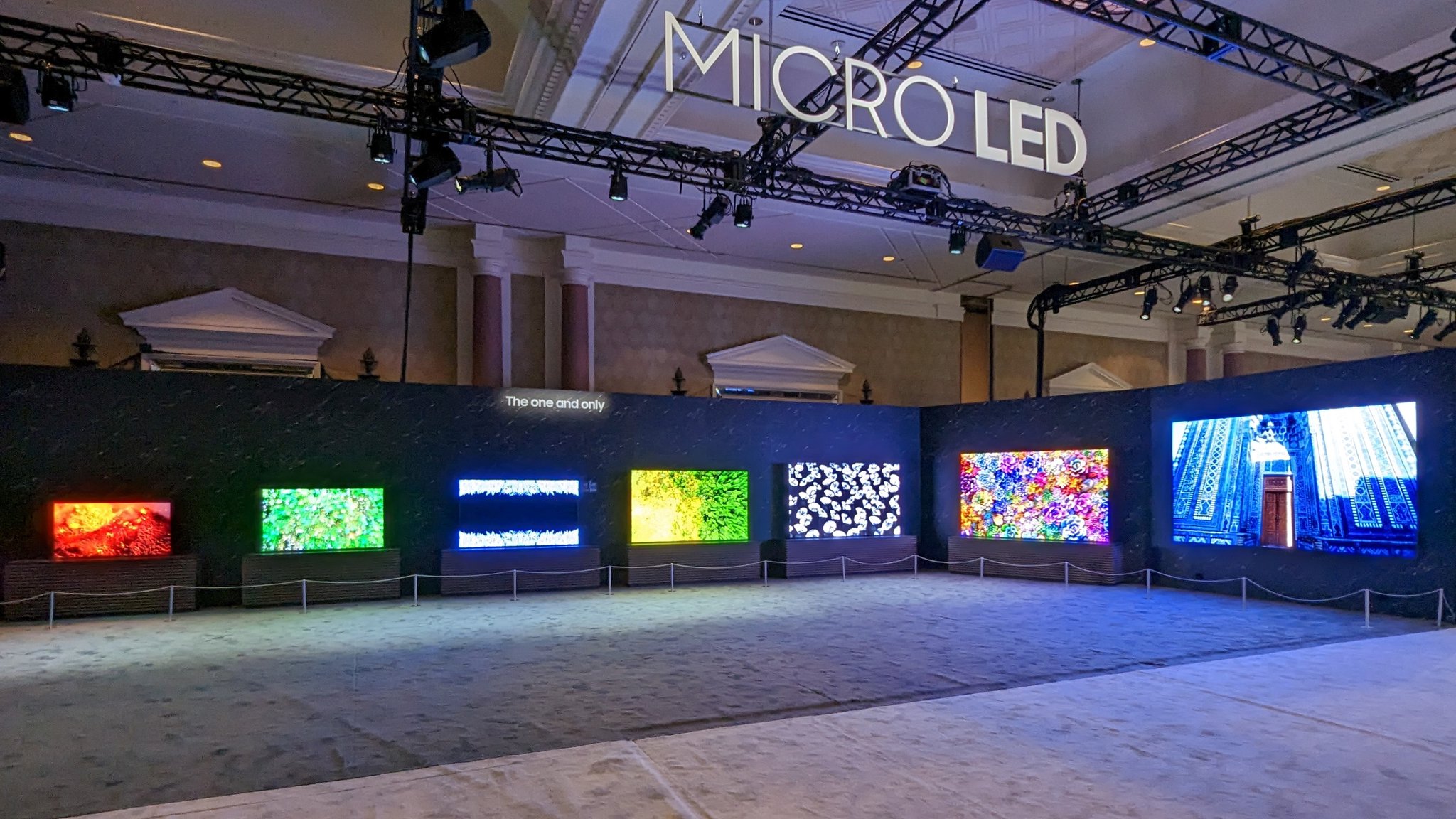 Heron Fidelity on Twitter: "Samsung's Micro LED display demo was impressive: ~5000 nits of light ...