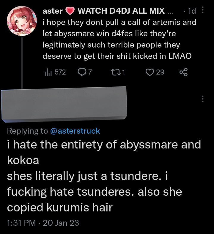 aster 💗 WATCH D4DJ ALL MIX on Twitter: "look you can dislike characters all you want but dont go ...