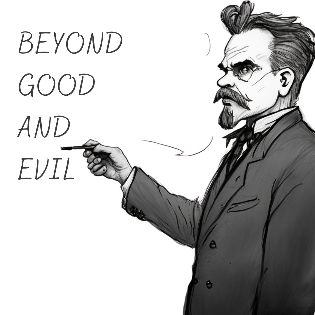 Discover an old but brilliant book today: Beyond Good And Evil (1886 ...