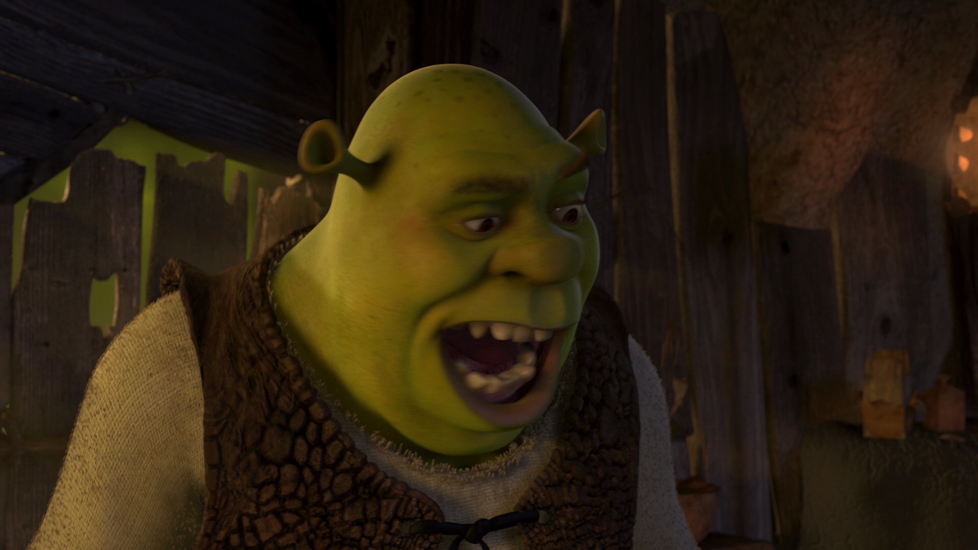 Shrek Screaming