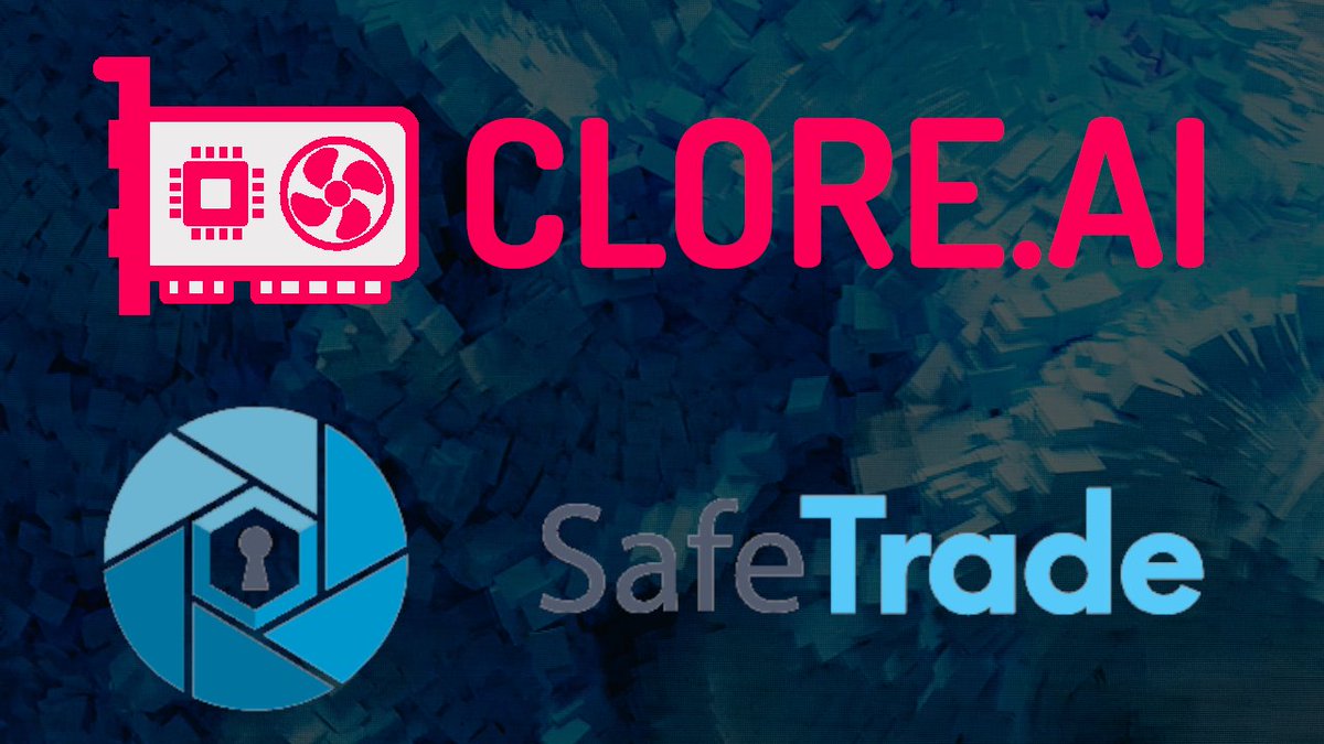 clore.ai on Twitter: "🎉CLORE Blockchain got listed on @safetradeex 👉 https://safe.trade/trading ...