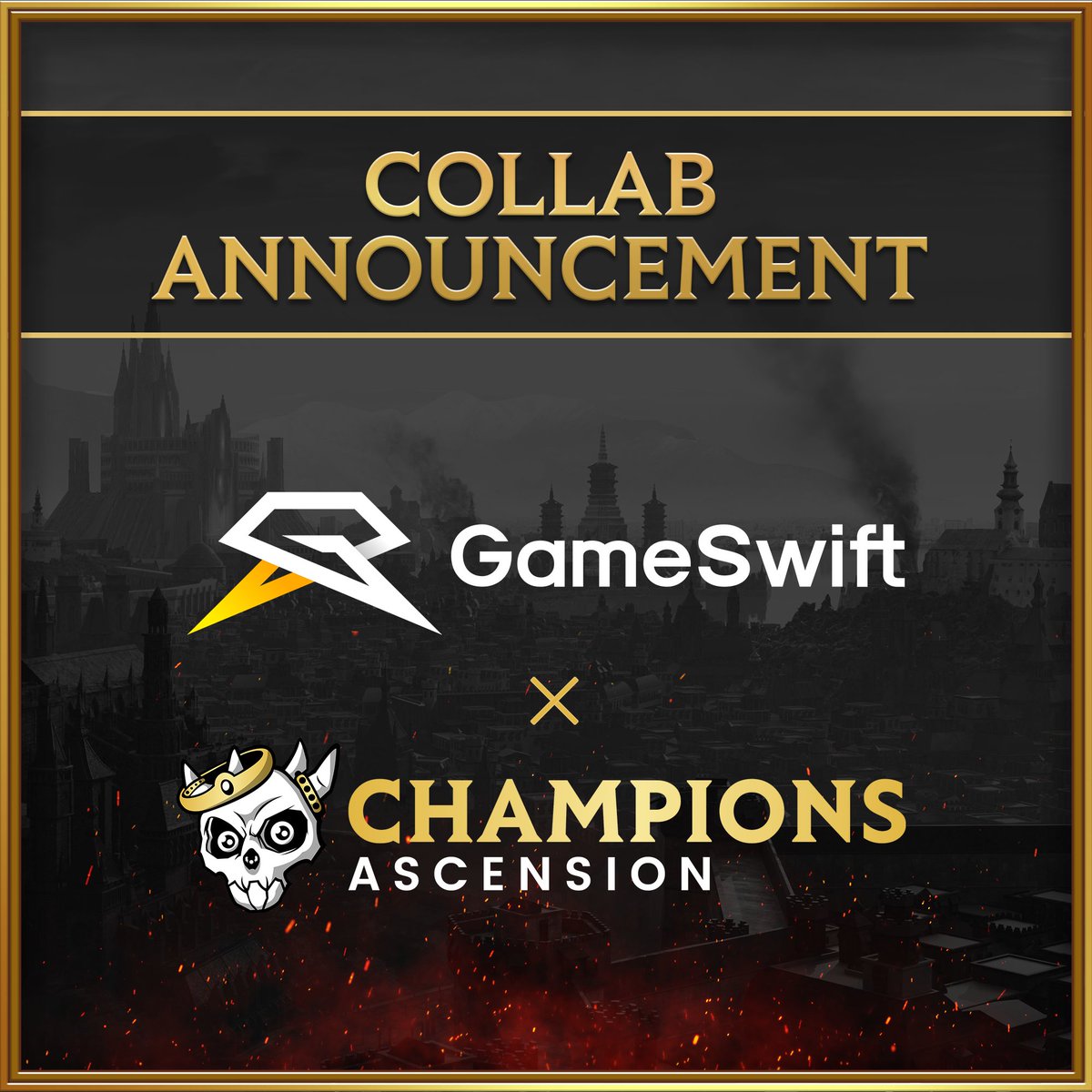 Champions Ascension on Twitter: "Collab Announcement! @ChampionsIO & @GameSwift_io, a one-stop ...
