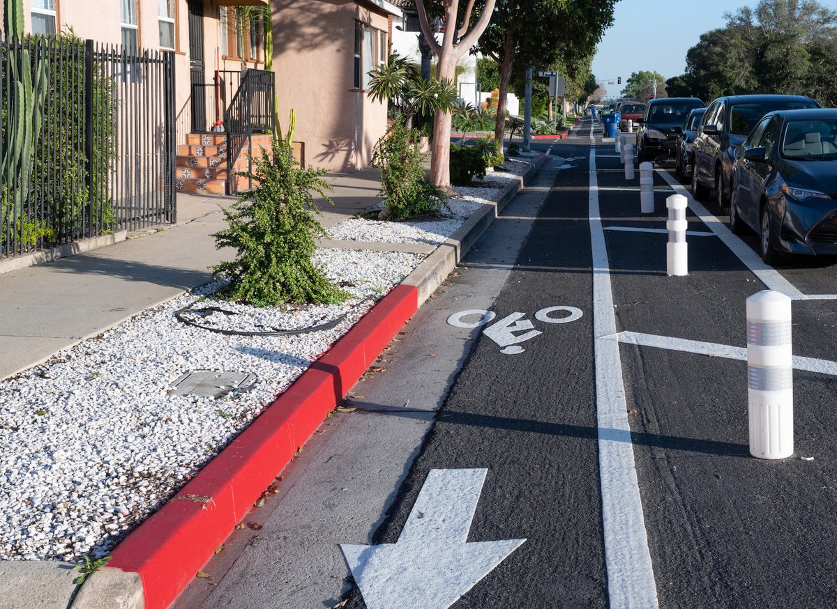 LADOT on Twitter: "We're increasing multi-modal activity and connectivity in #SanVicente! Check ...