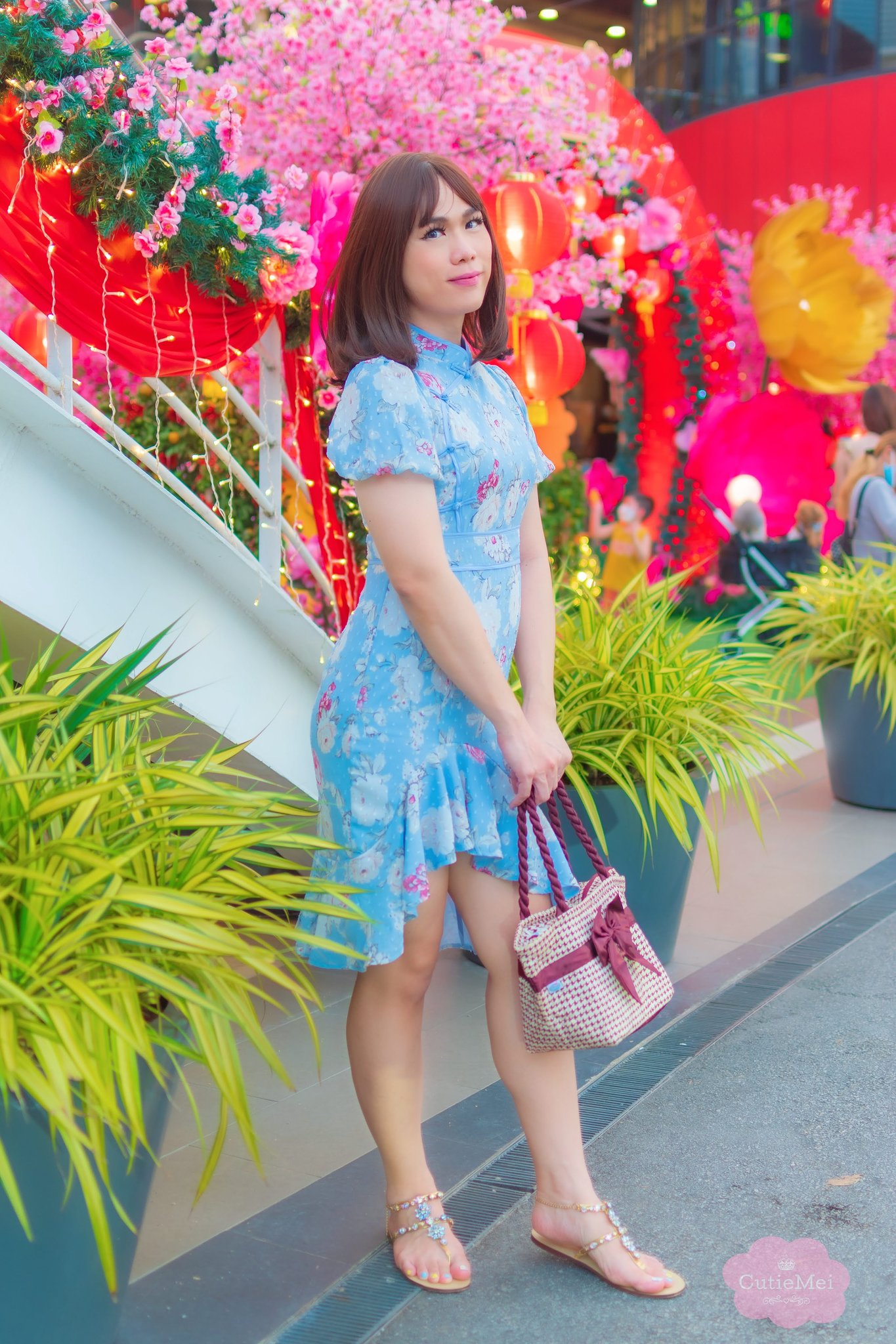 🎀𝑪𝒖𝒕𝒊𝒆𝑴𝒆𝒊🎀 On Twitter 今年没时间拍新年的照片就拿去年的来用了 祝大家新年快乐