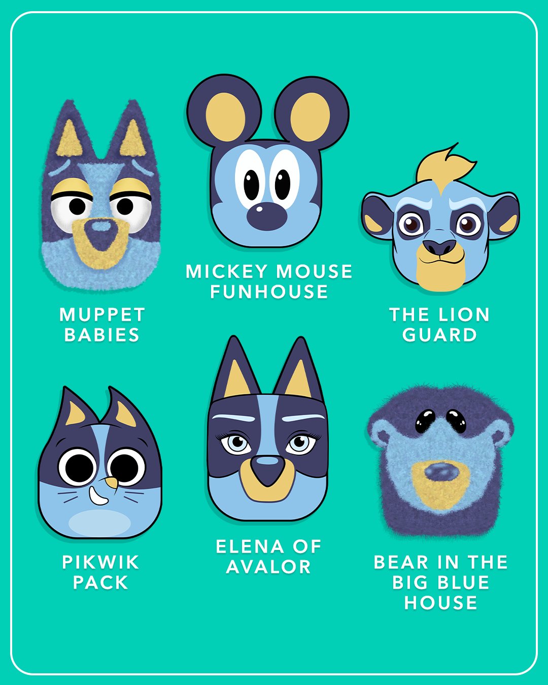 Bluey Characters as REAL LIFE, Disney Jr🌻 Descubra a emoção de apostar ...