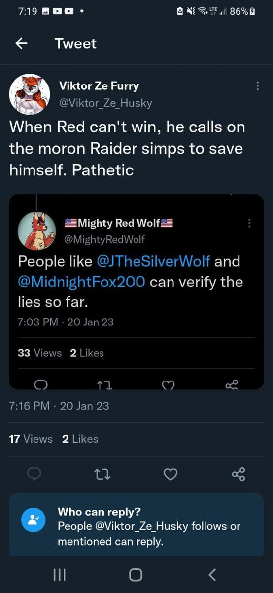 🇺🇸Mighty Red Wolf🇺🇸 on Twitter: "This isnt helping your case Vik. At least I have witnesses ...