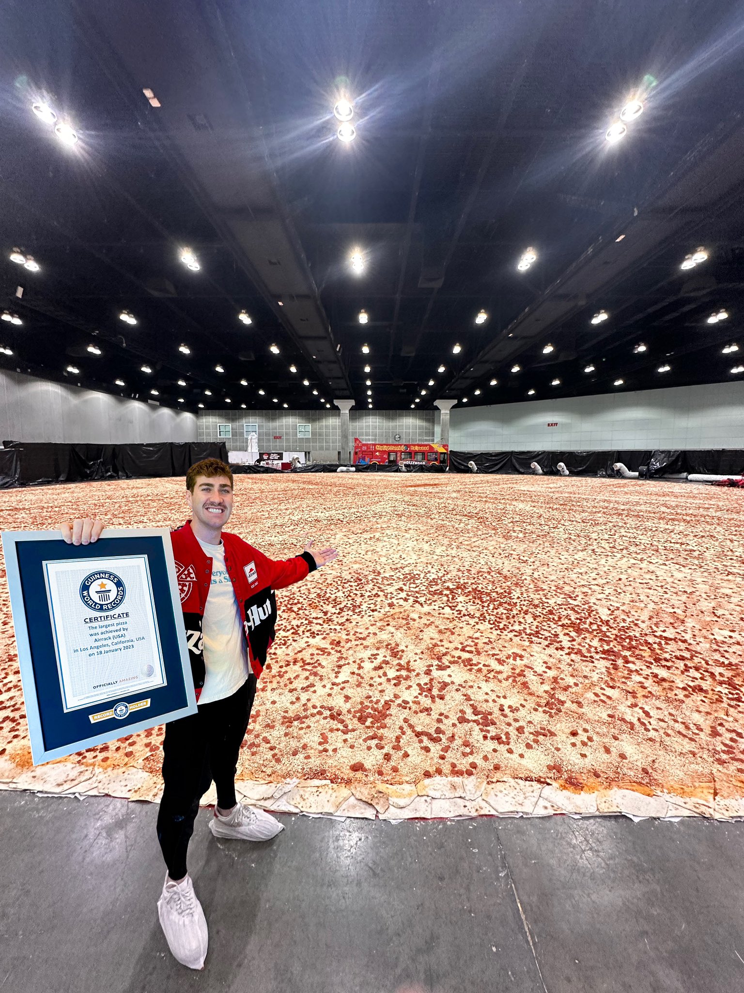 Largest Pizza In The World