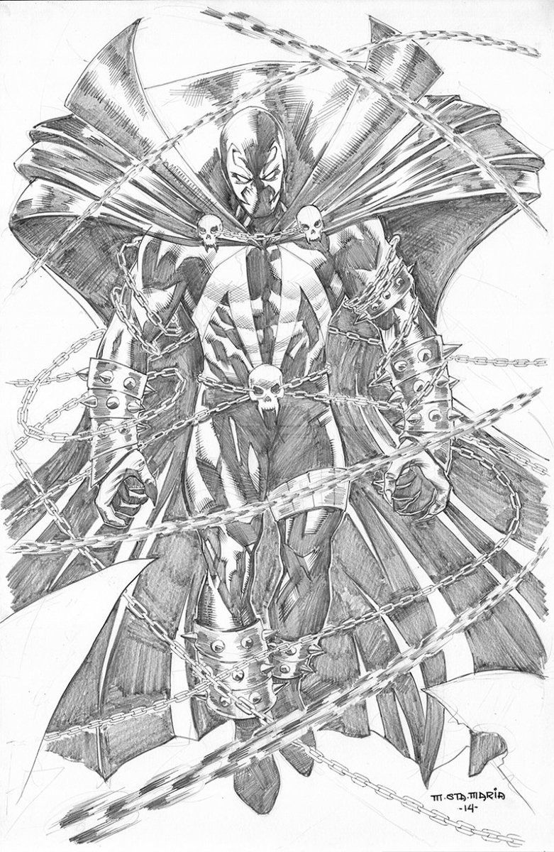 Daily Spawn Archive on Twitter: "Spawn sketch (2014). Art by Michael Sta. Maria #Spawn"