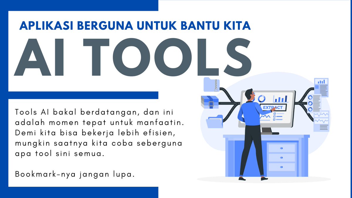 Tools AI nggak cuma Chat GPT dan Midjourney. Ada banyak tools AI baru ...