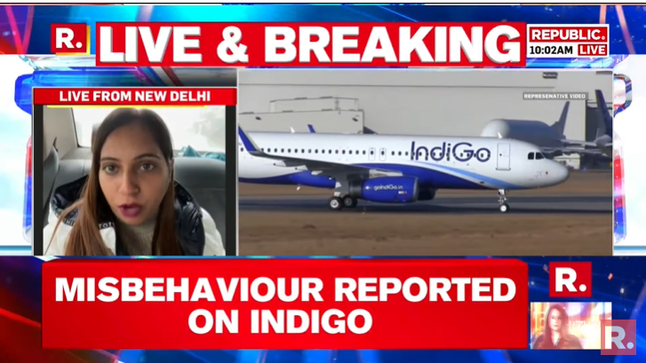 Republic on Twitter: "#BREAKING | Indigo reports drunk passenger after he misbehaves with air ...