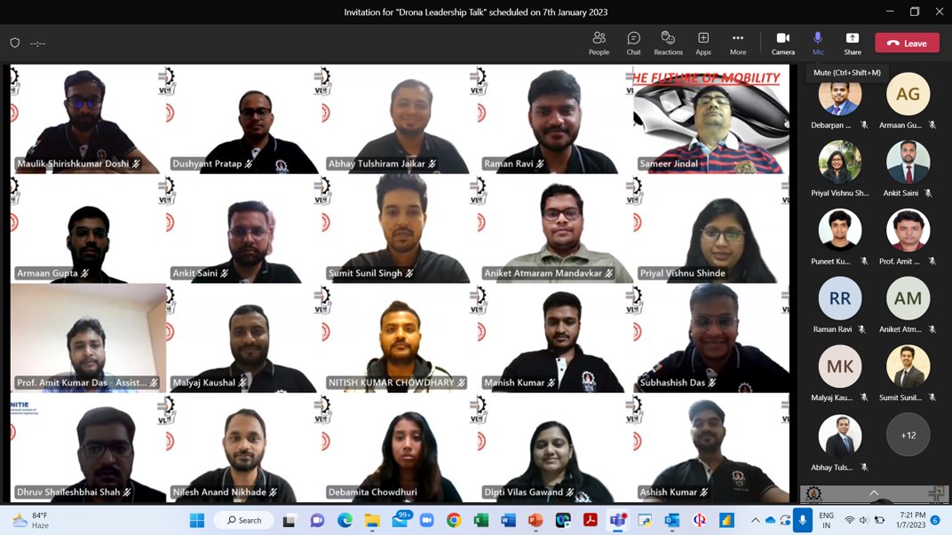 NITIE Mumbai on Twitter: "The fifth batch of PGDEx – VLFM is thankful to Mr. Sameer Jindal ...