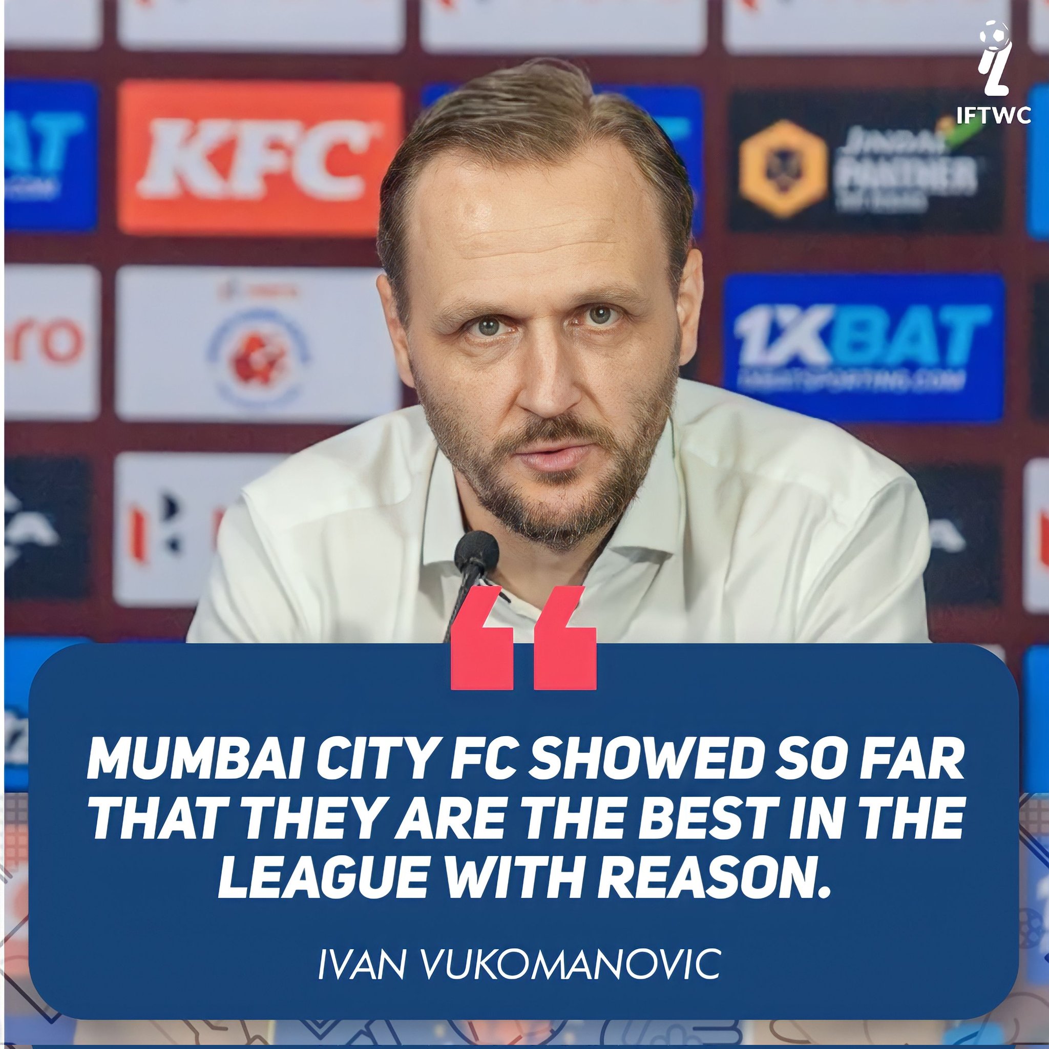 IFTWC - Indian Football on Twitter: "Coach Ivan feels that the Islanders with their display ...