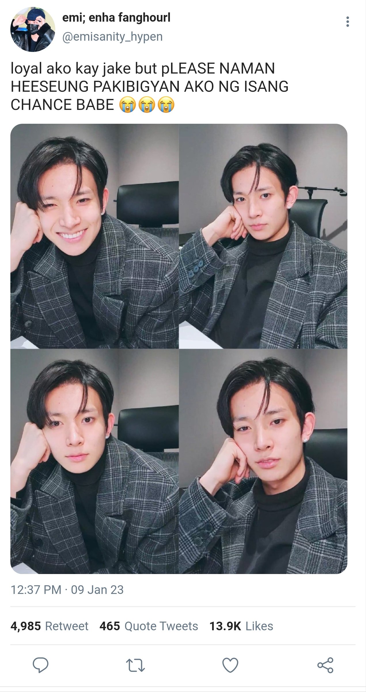 ei 🌷 | writing heejake aus on Twitter: "“request” — a #heejake few tweets au wherein: https://t ...