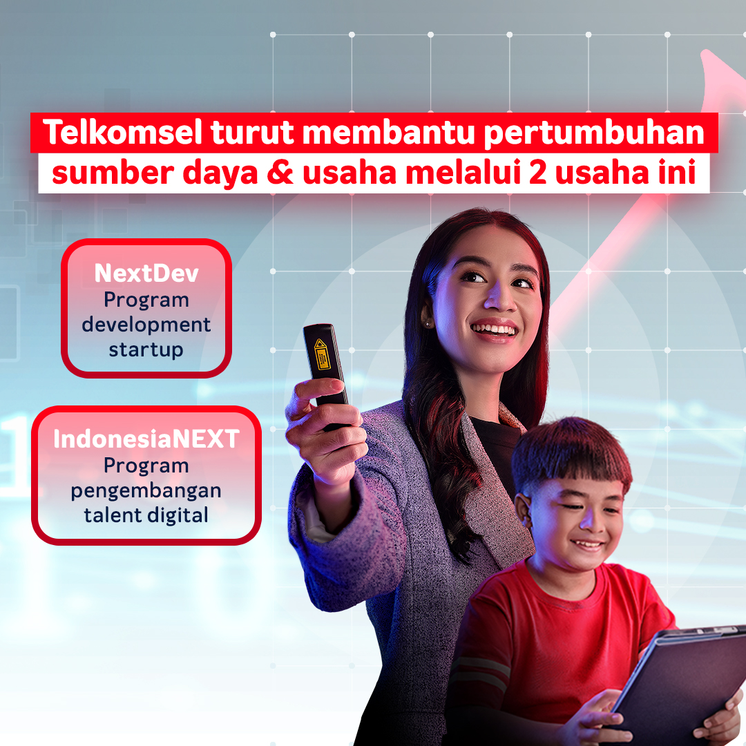 Telkomsel on Twitter: "Menyambut ekonomi digital yang terus maju, Telkomsel akan mendukung penuh ...