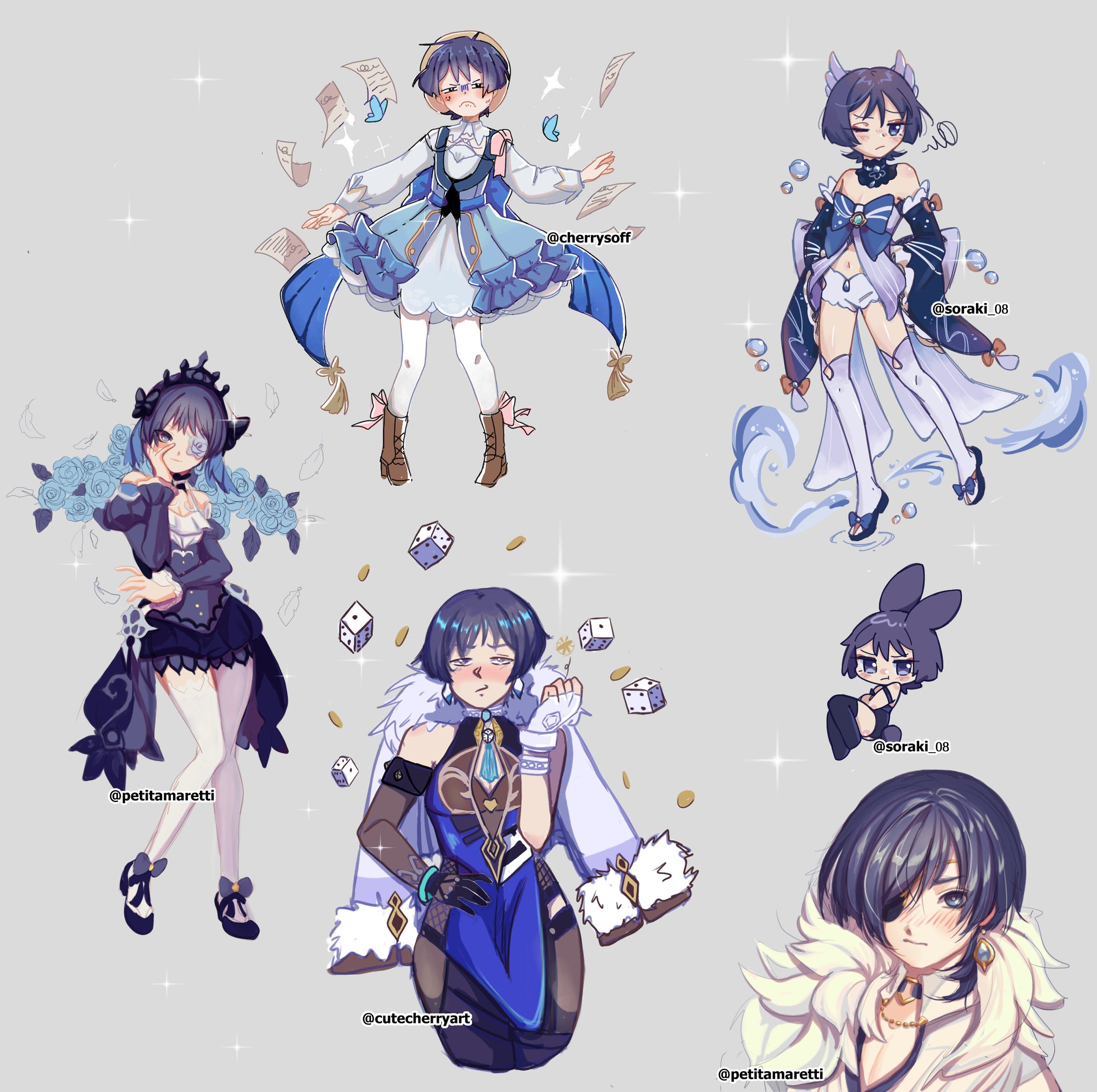 🔞Cherry ~ COMMISSIONS OPEN XiaoAether simp on Twitter: "I did with friends a scaracollab... we ...