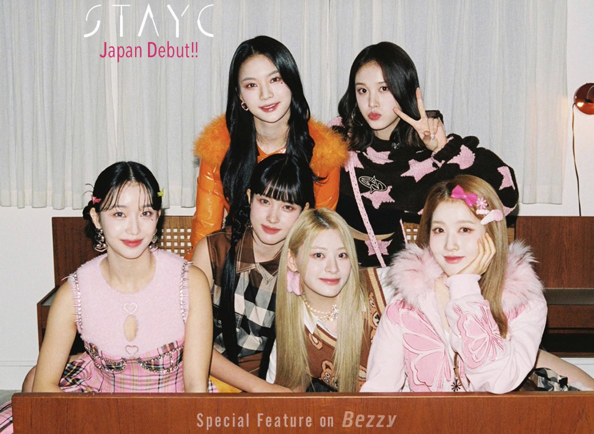 𝗚𝗢𝗟🌨️ on Twitter: "STAYC on Bezzy JP"