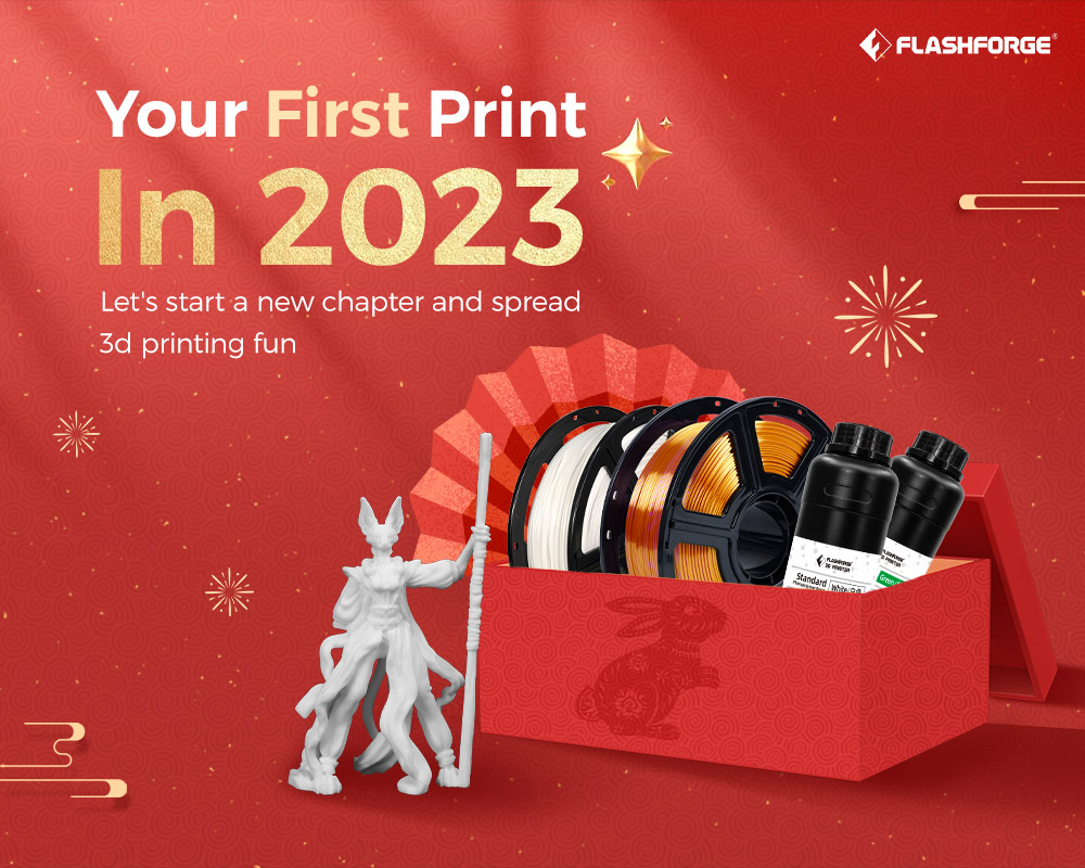 Flashforge® on Twitter: "🤠🤠Hello to all! New year with new atmosphere ...