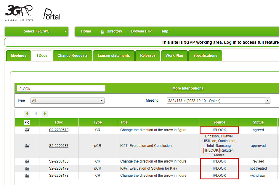 IPLOOK Technologies on Twitter: "As one of the #3GPP members, #IPLOOK was activated in the # ...