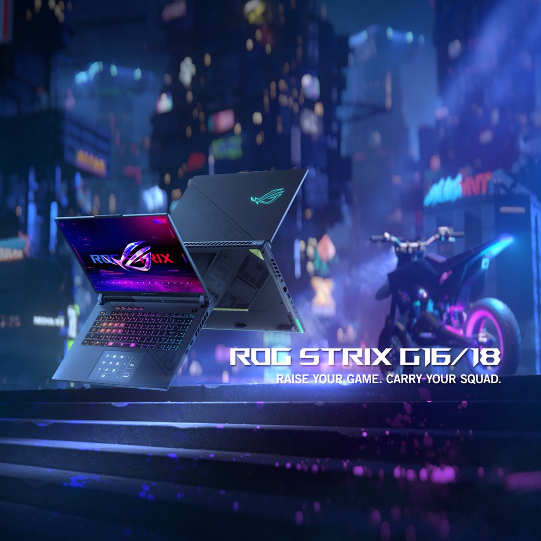 ROG Global on Twitter: "Draw more frames and win more games with the Strix G18 and its new 18 ...
