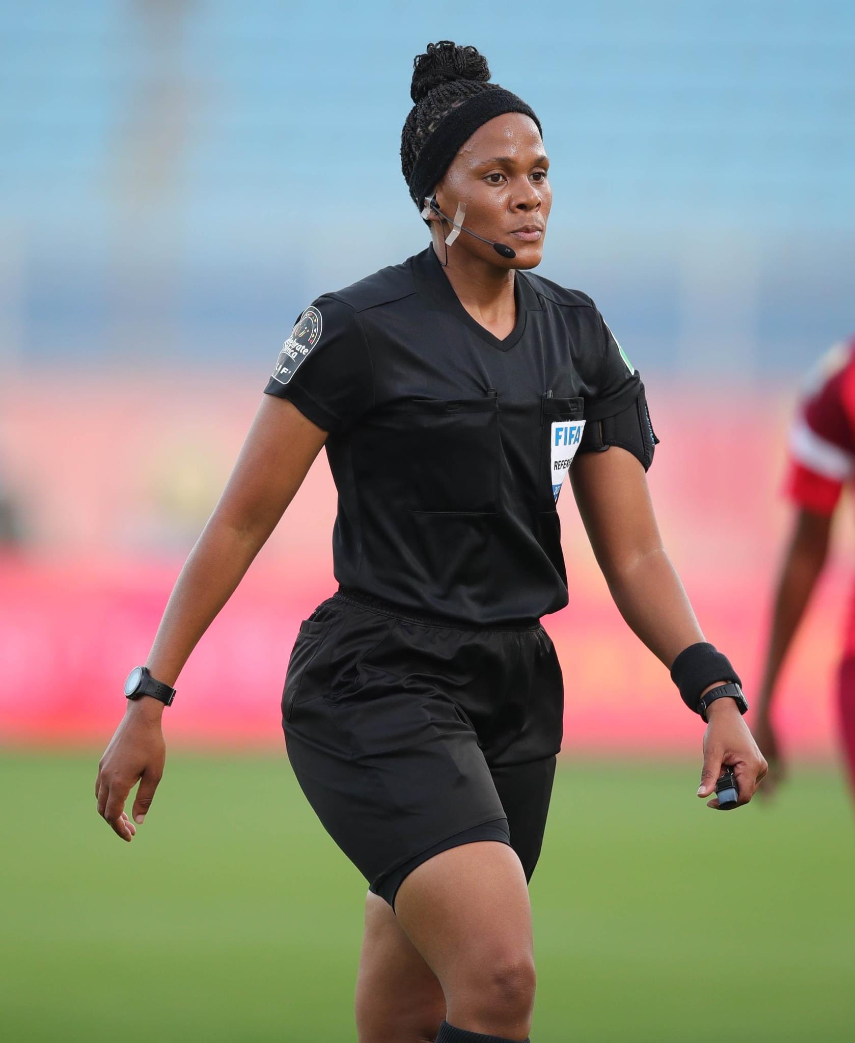 Female Referee Touchdown