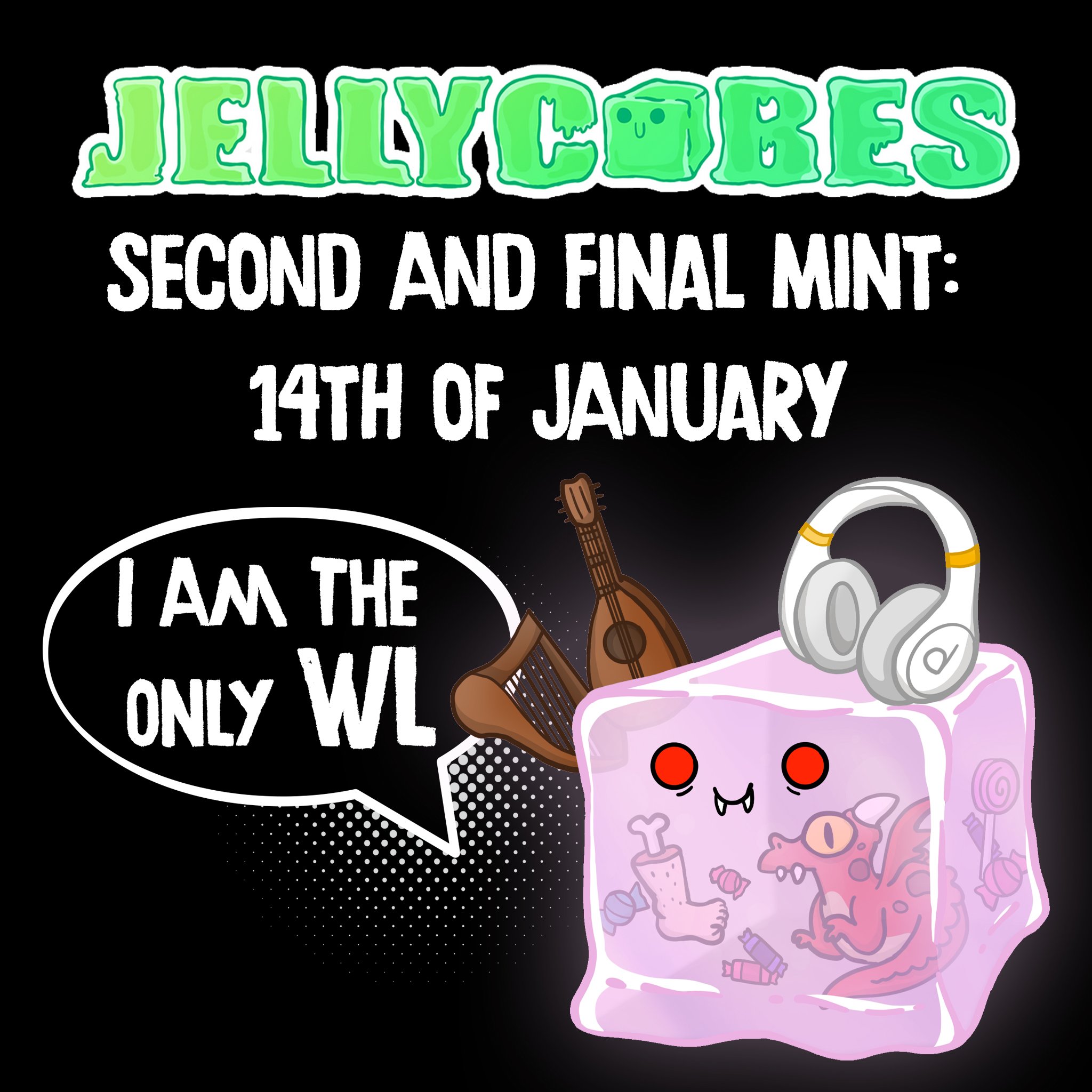 The Block Investment Group on Twitter: "gm 🌞 Just a reminder! 1 Jelly = 1 WL 💪 #Jellycubes #BIG ...