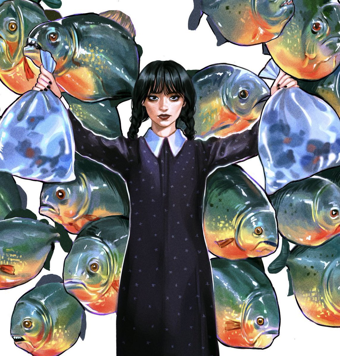 Osh 🎀 Comms openのイラスト