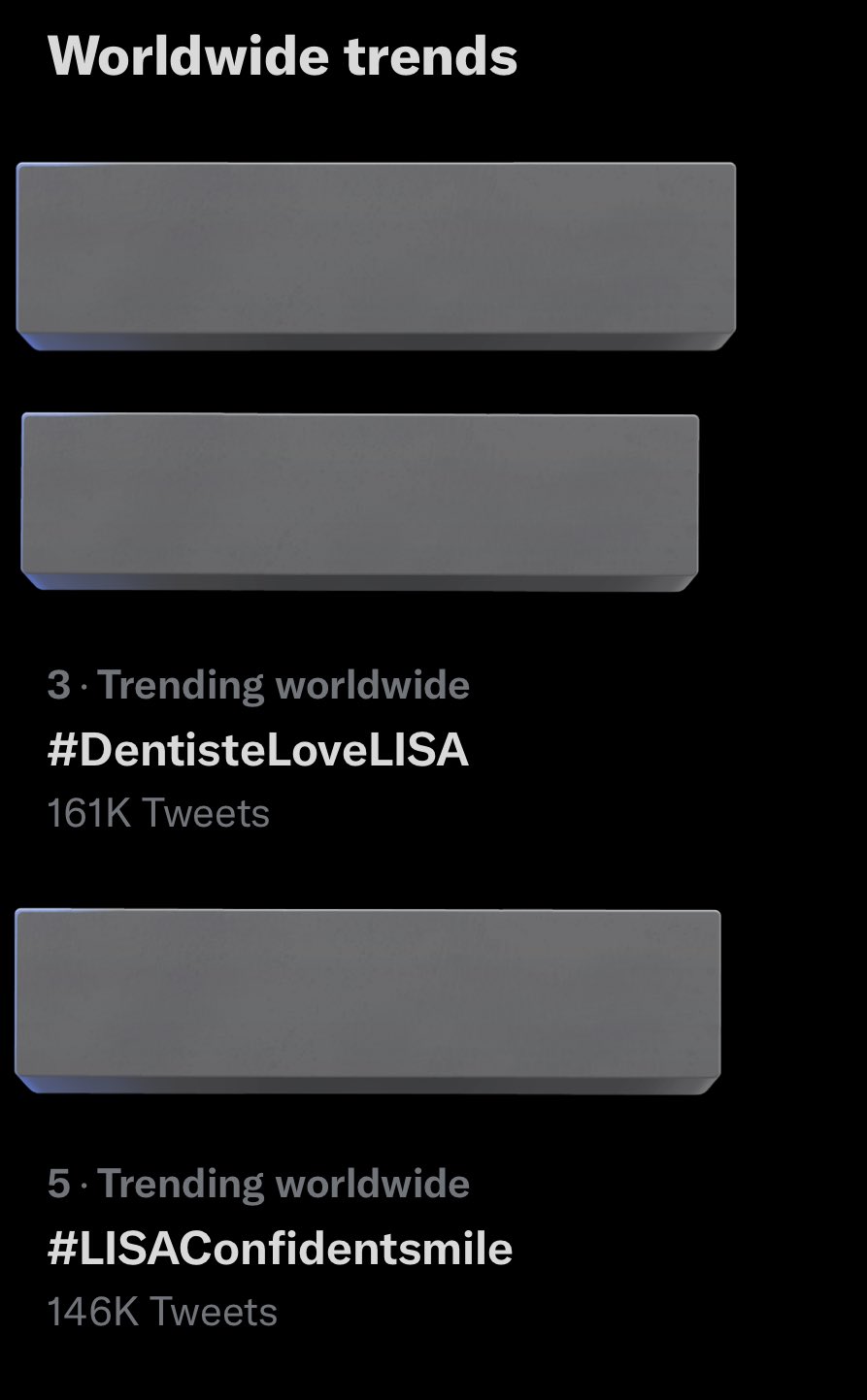 LISANATIONS on Twitter: "We are now trending #3 and #5 worldwide! Let's ...