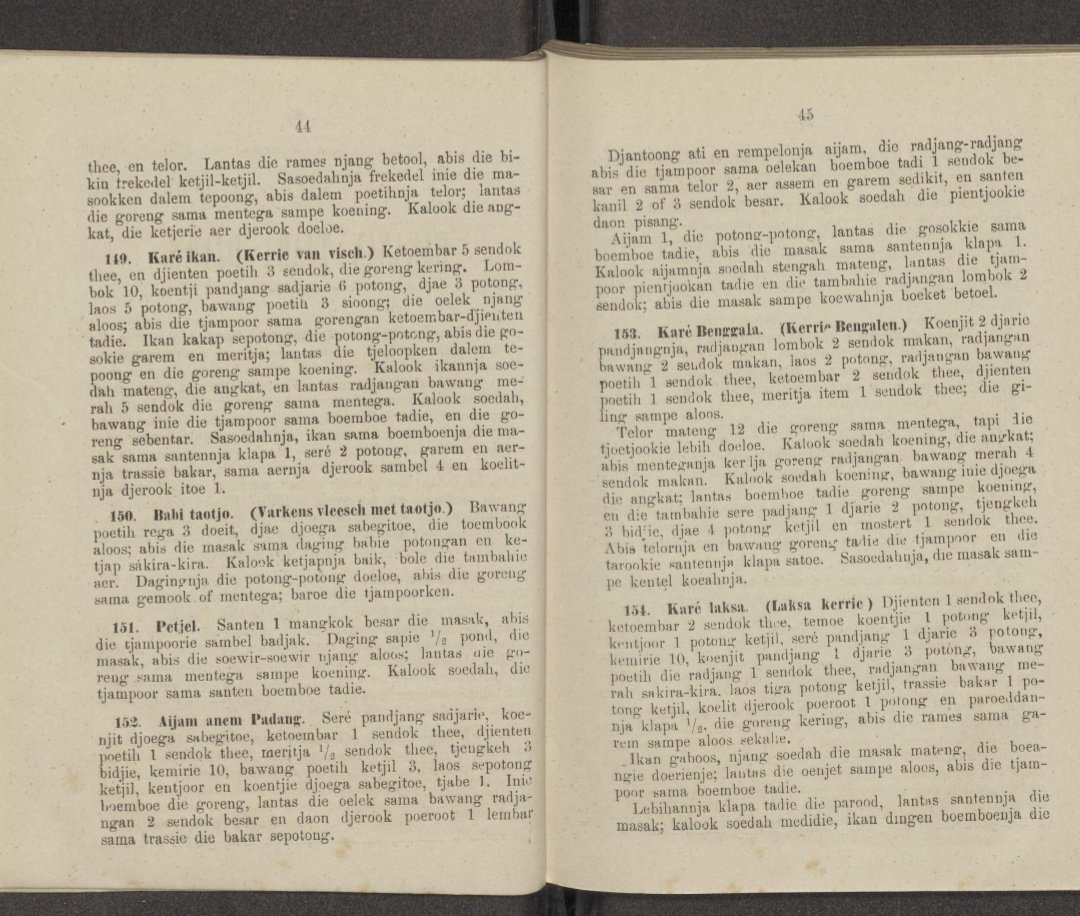 Jadi laper gara-gara bacain buku terbitan 136 tahun lalu (1886), rasa ...