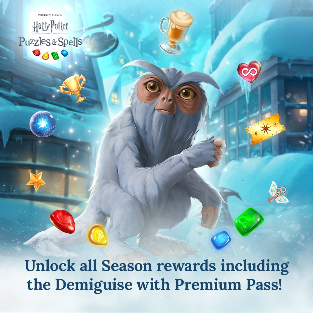 Harry Potter: Puzzles & Spells on Twitter: "The Demiguise is a graceful ...