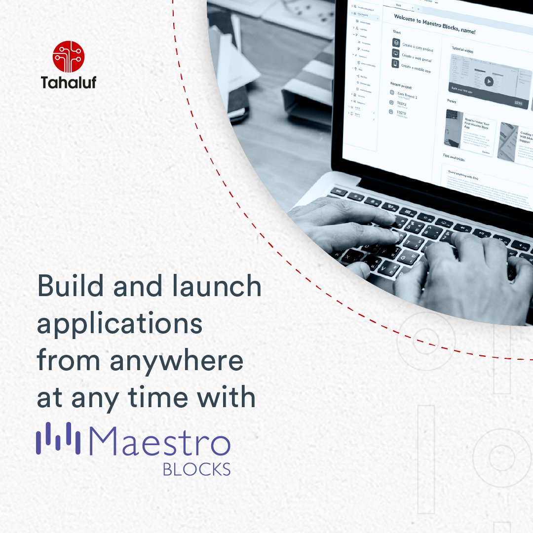 Tahaluf Al Emarat on Twitter: "Create apps faster than ever with Maestro Blocks - the low-code ...