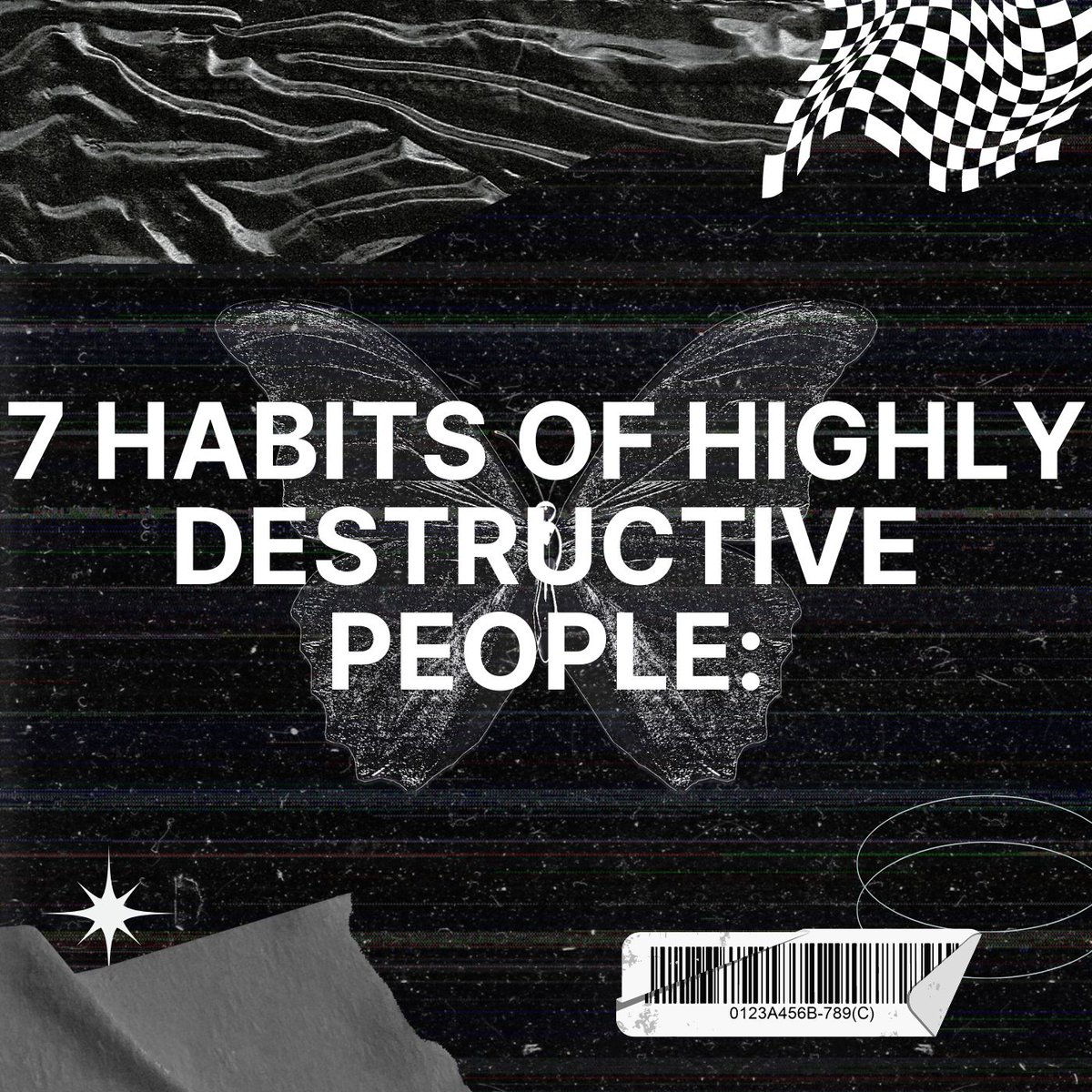 7 Habits of highly destructive people: - Thread from Amy Pechacek ...