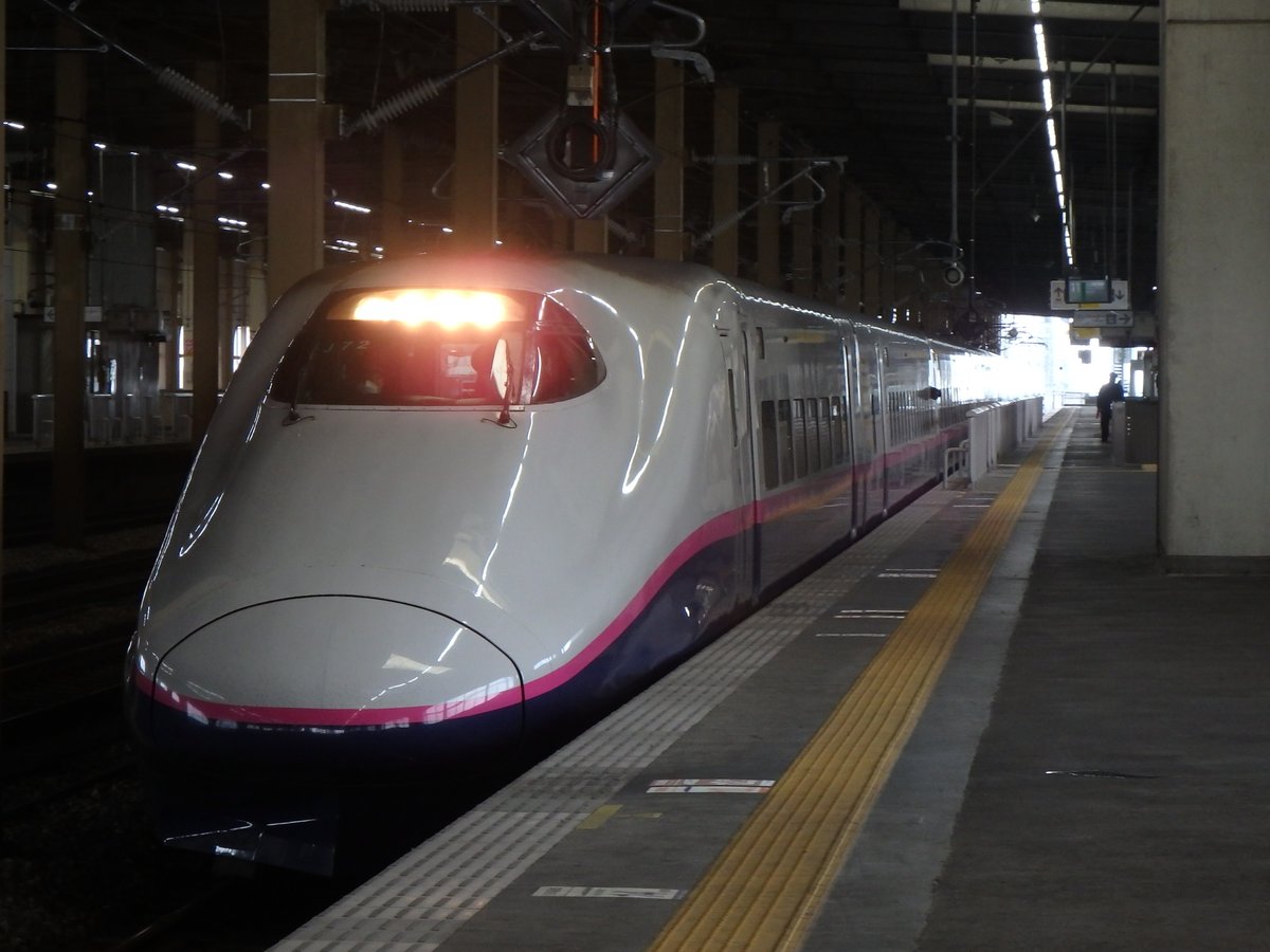 にいてつ on Twitter: "E2系J72編成上越新幹線とき313号新潟行き上越新幹線燕三条 E2系での運用最終日 ガーラ湯沢からの回送から始まる運用も今日で最後"